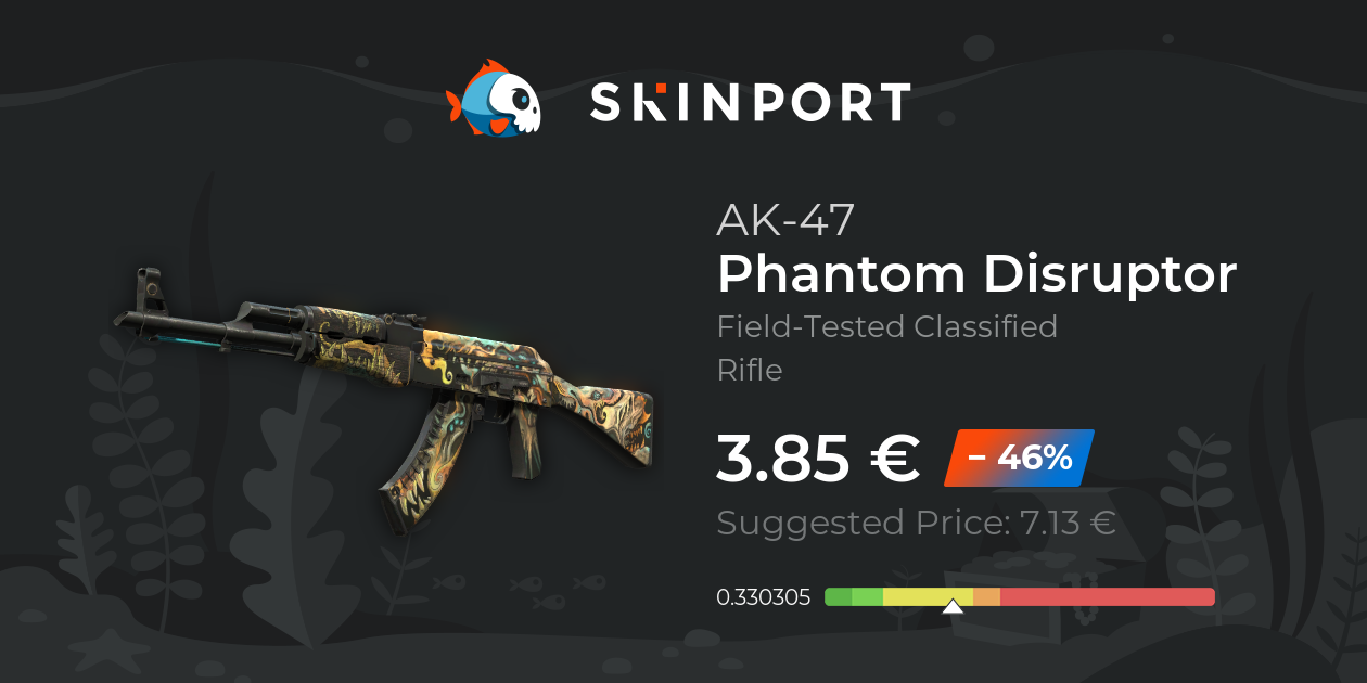 AK-47 | Phantom Disruptor (Field-Tested) - Counter-Strike 2 - Skinport