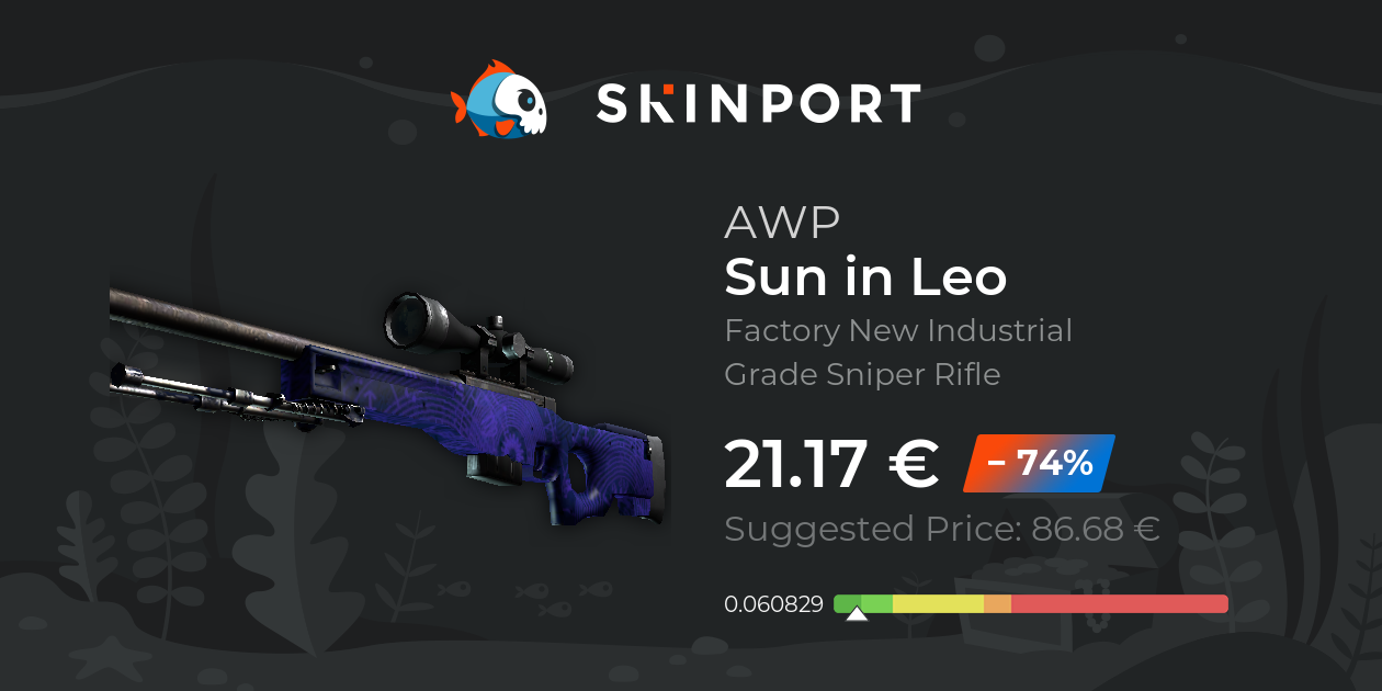 AWP | Sun in Leo (Factory New) - CS:GO - Skinport