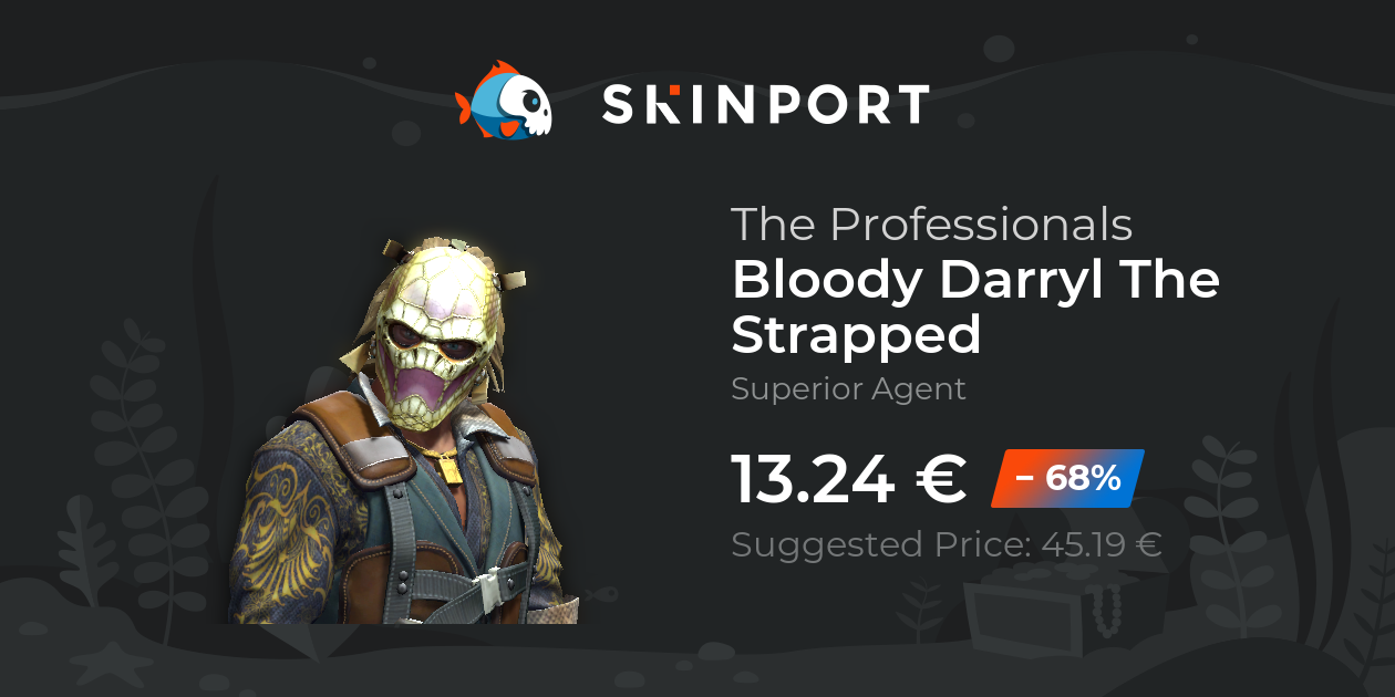 Bloody Darryl The Strapped | The Professionals - CS:GO - Skinport