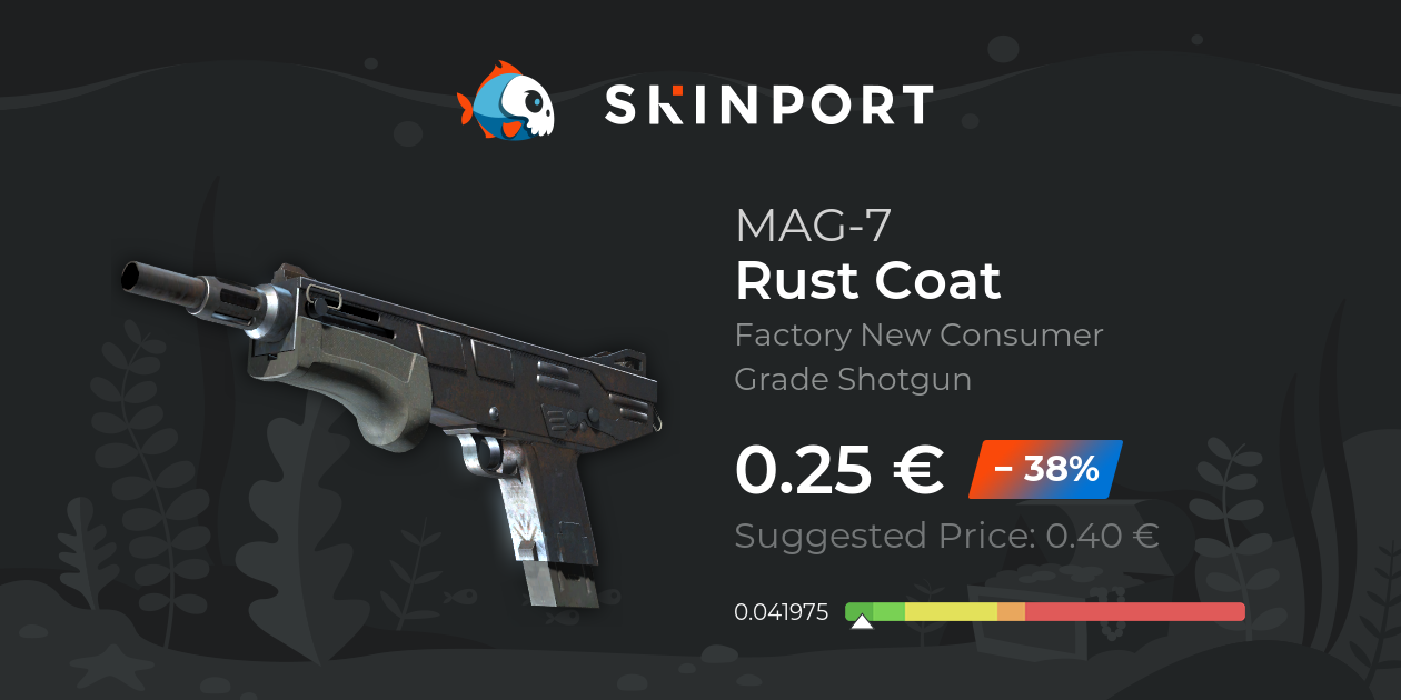 MAG-7 | Rust Coat (Factory New) - Counter-Strike 2 - Skinport