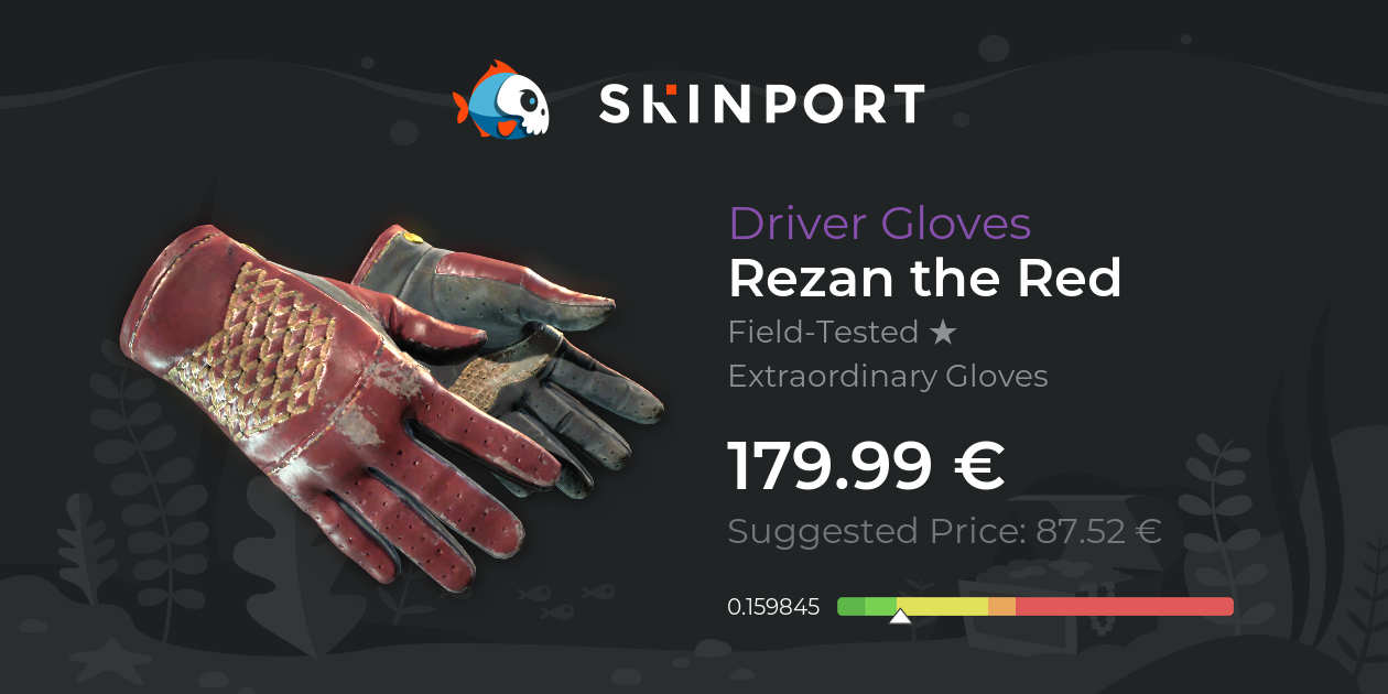Driver Gloves | Rezan the Red (Field-Tested) - Counter-Strike 2 - Skinport