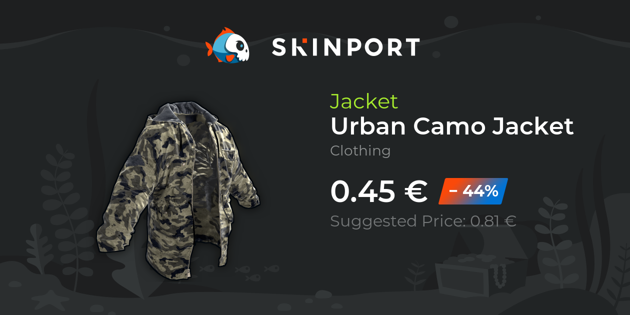 Urban Camo Jacket - Rust - Skinport