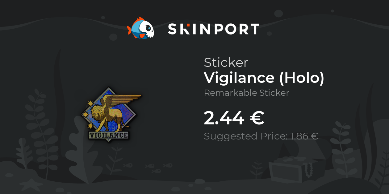 Sticker | Vigilance (Holo) - Counter-Strike 2 - Skinport