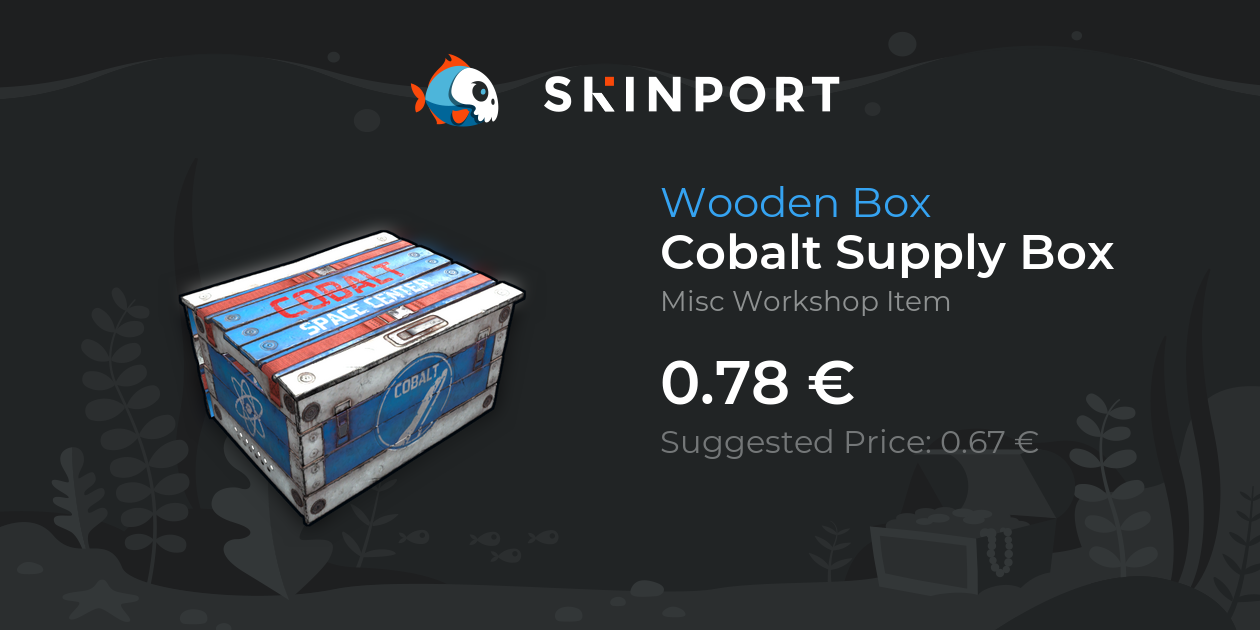 Cobalt Supply Box - Rust - Skinport