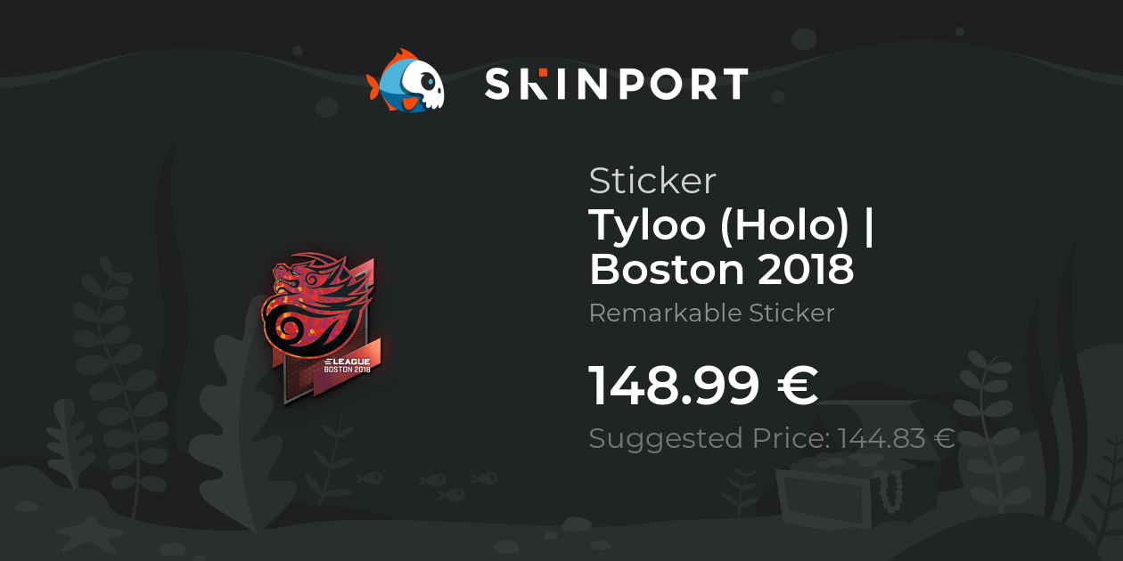 Sticker | Tyloo (Holo) | Boston 2018 - Counter-Strike 2 - Skinport