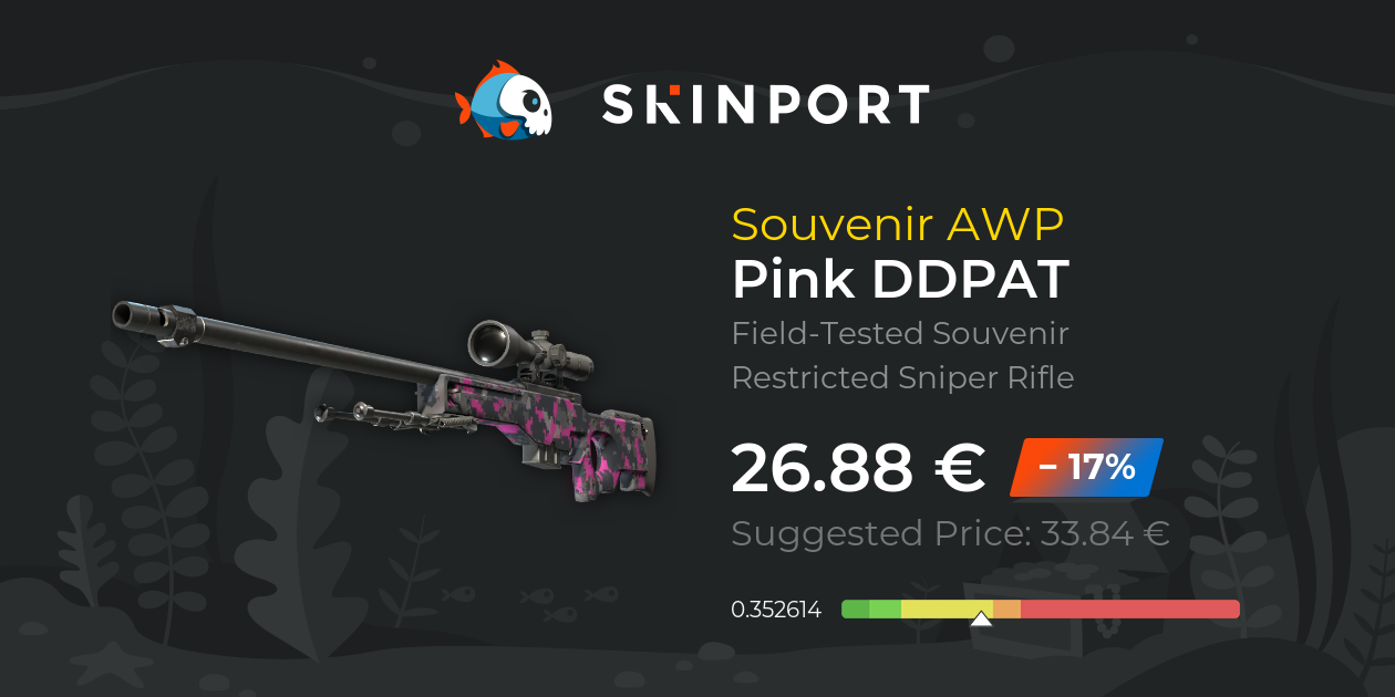 Souvenir AWP | Pink DDPAT (Field-Tested) - Counter-Strike 2 - Skinport