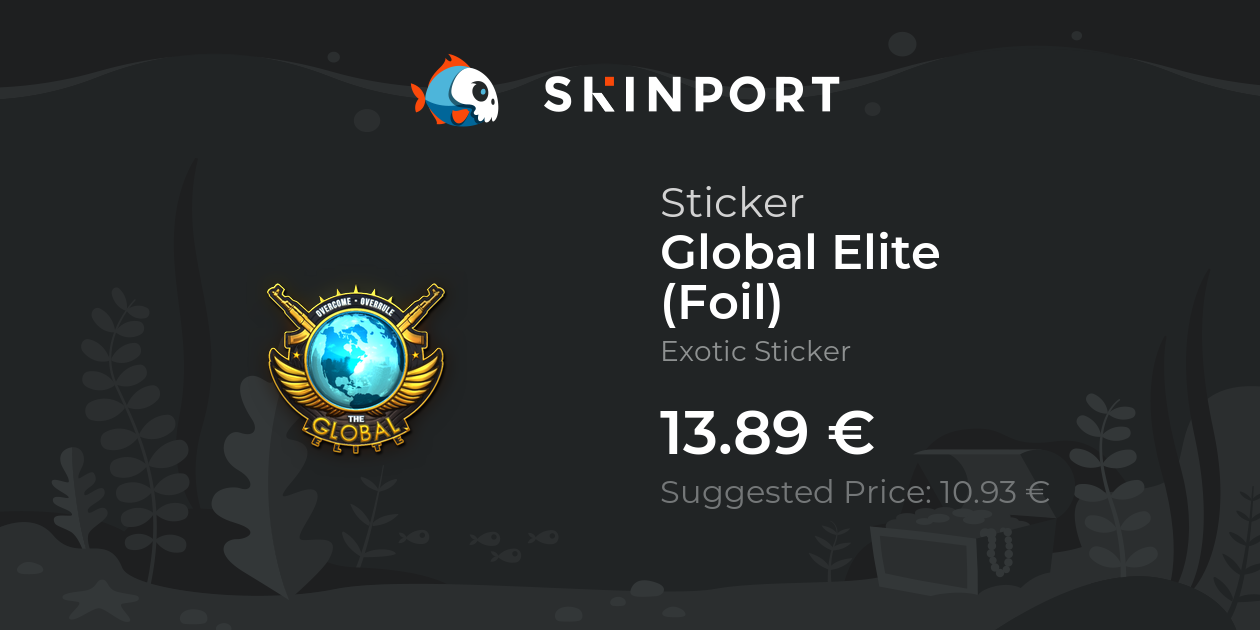 Sticker | Global Elite (Foil) - Counter-Strike 2 - Skinport
