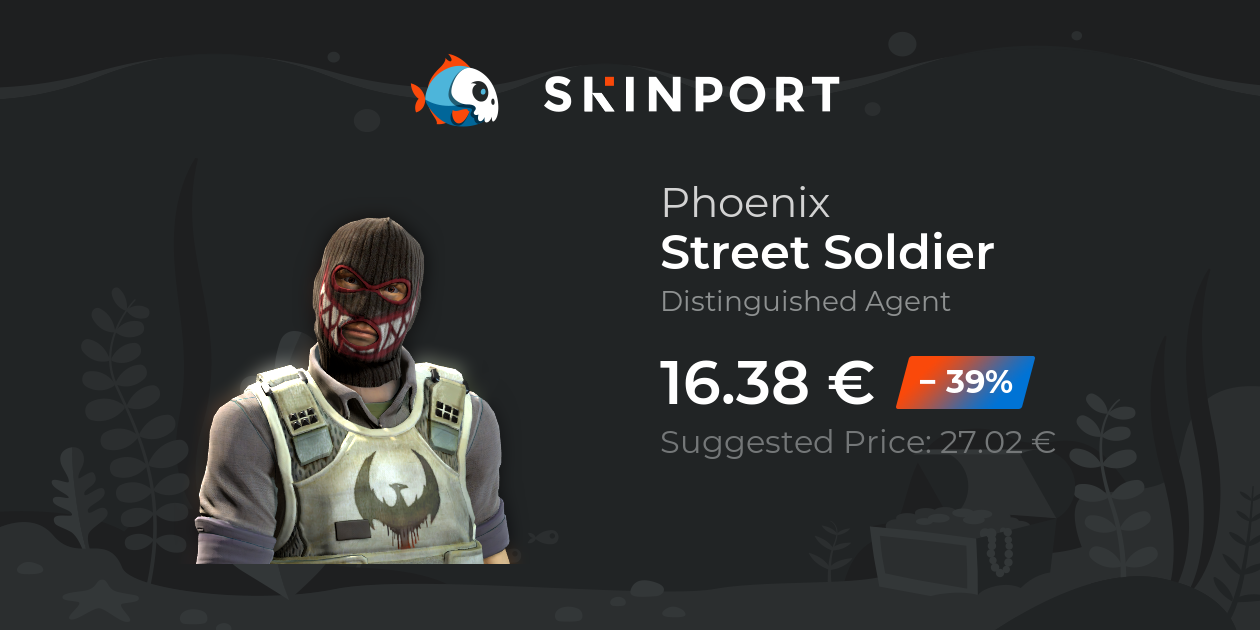 Street Soldier | Phoenix - Counter-Strike 2 - Skinport