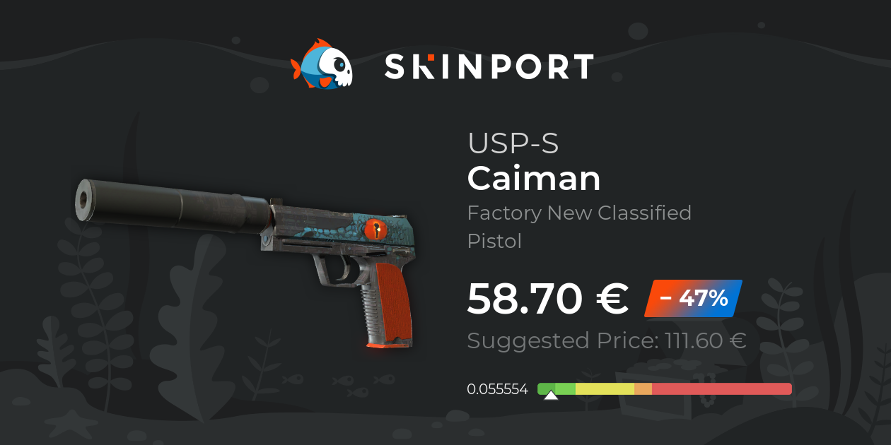 USP-S | Caiman (Factory New) - Counter-Strike 2 - Skinport