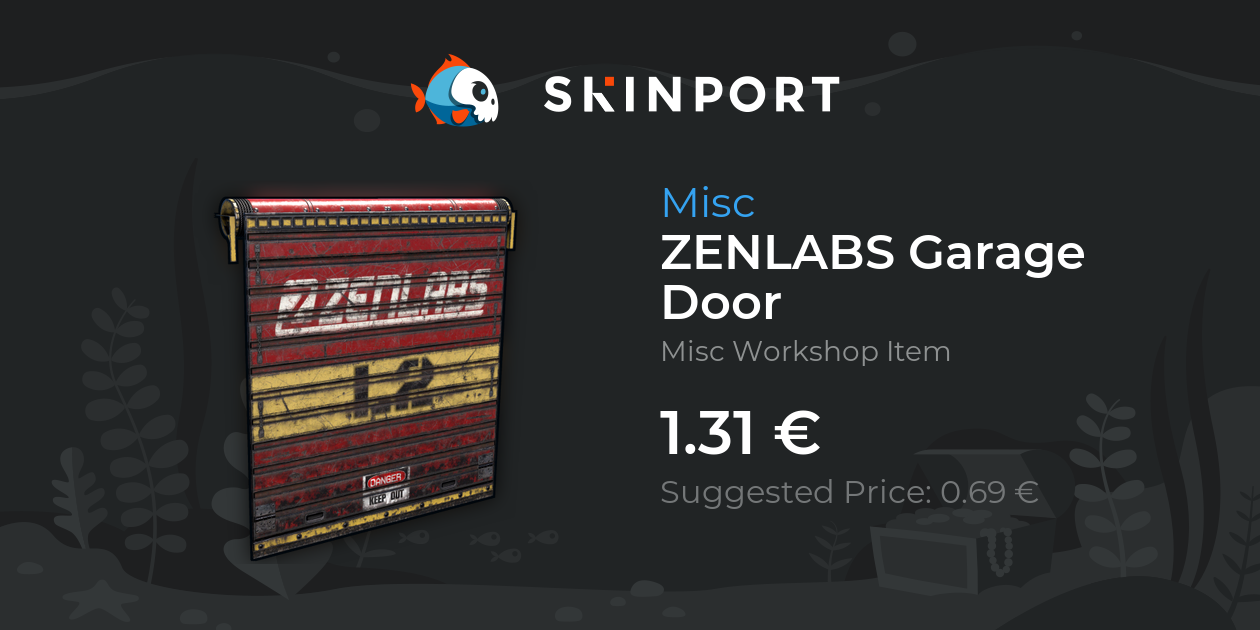ZENLABS Garage Door - Rust - Skinport