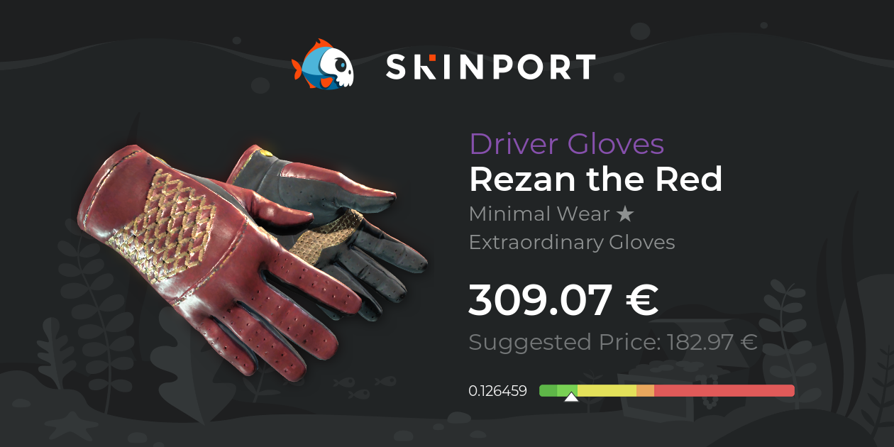 Driver Gloves | Rezan the Red (Minimal Wear) - Counter-Strike 2 - Skinport