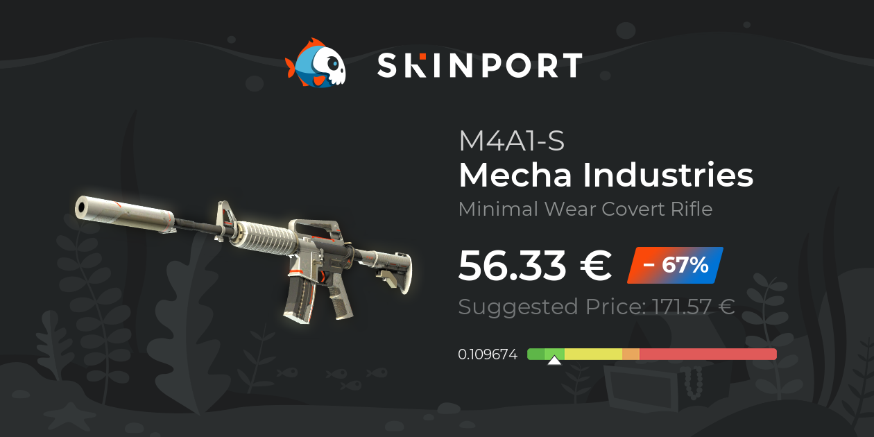 M4A1-S | Mecha Industries (Minimale Gebrauchsspuren) - Counter-Strike 2 ...