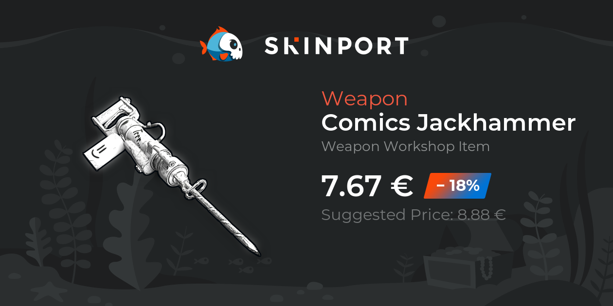 Comics Jackhammer - Rust - Skinport