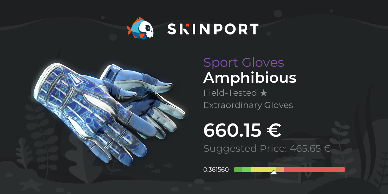 Sport Gloves | Amphibious (Field-Tested) - Counter-Strike 2 - Skinport