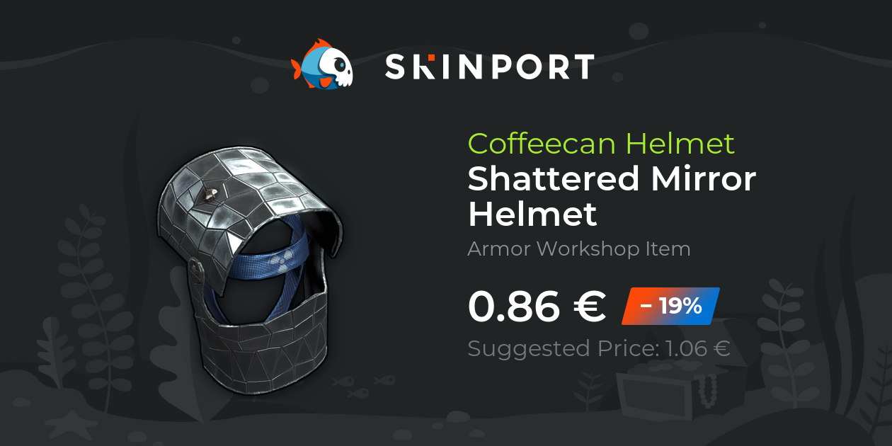 Shattered Mirror Helmet - Rust - Skinport
