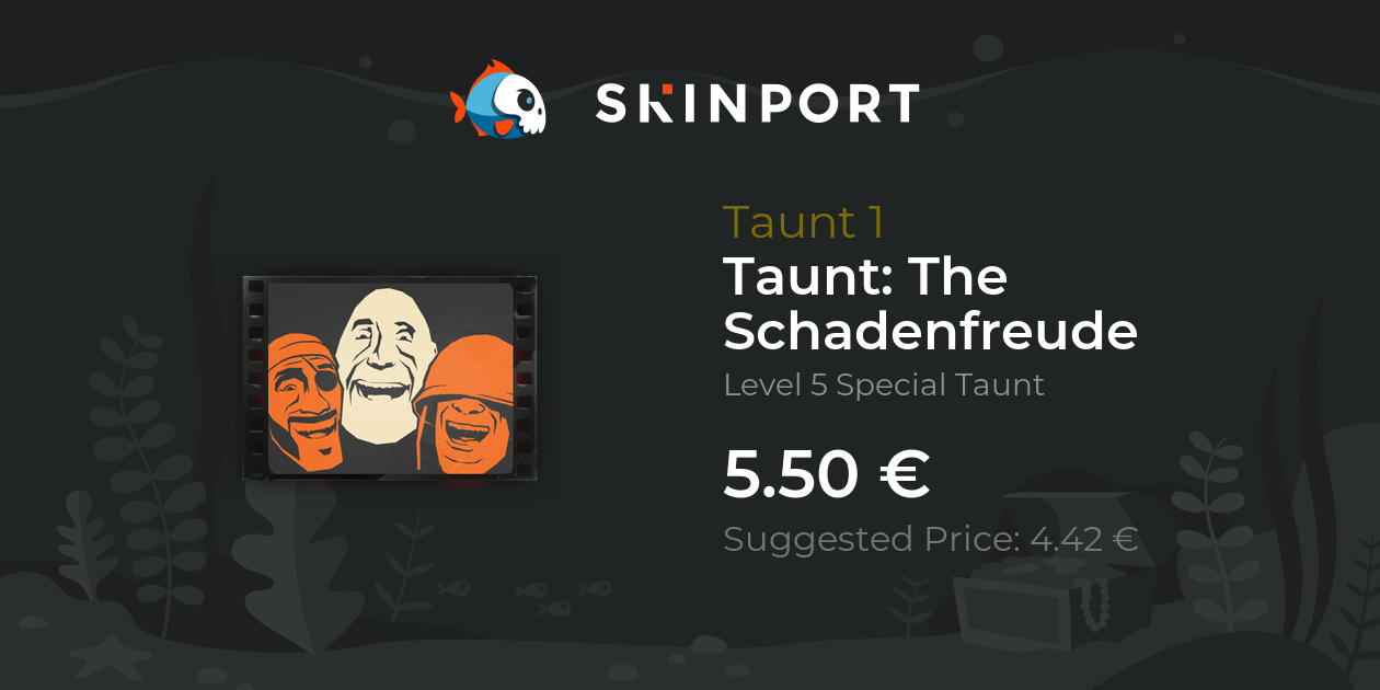 Насмешка: Злорадство - Team Fortress 2 - Skinport