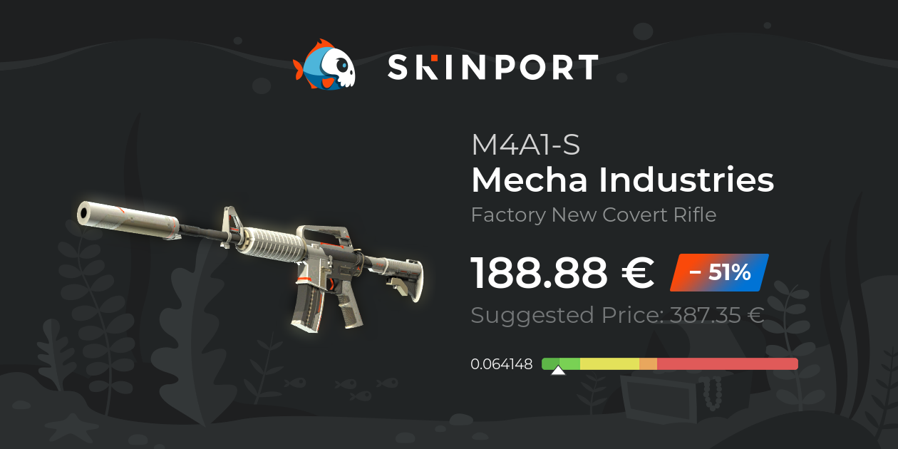 M4A1-S | Mecha Industries (Factory New) - Counter-Strike 2 - Skinport