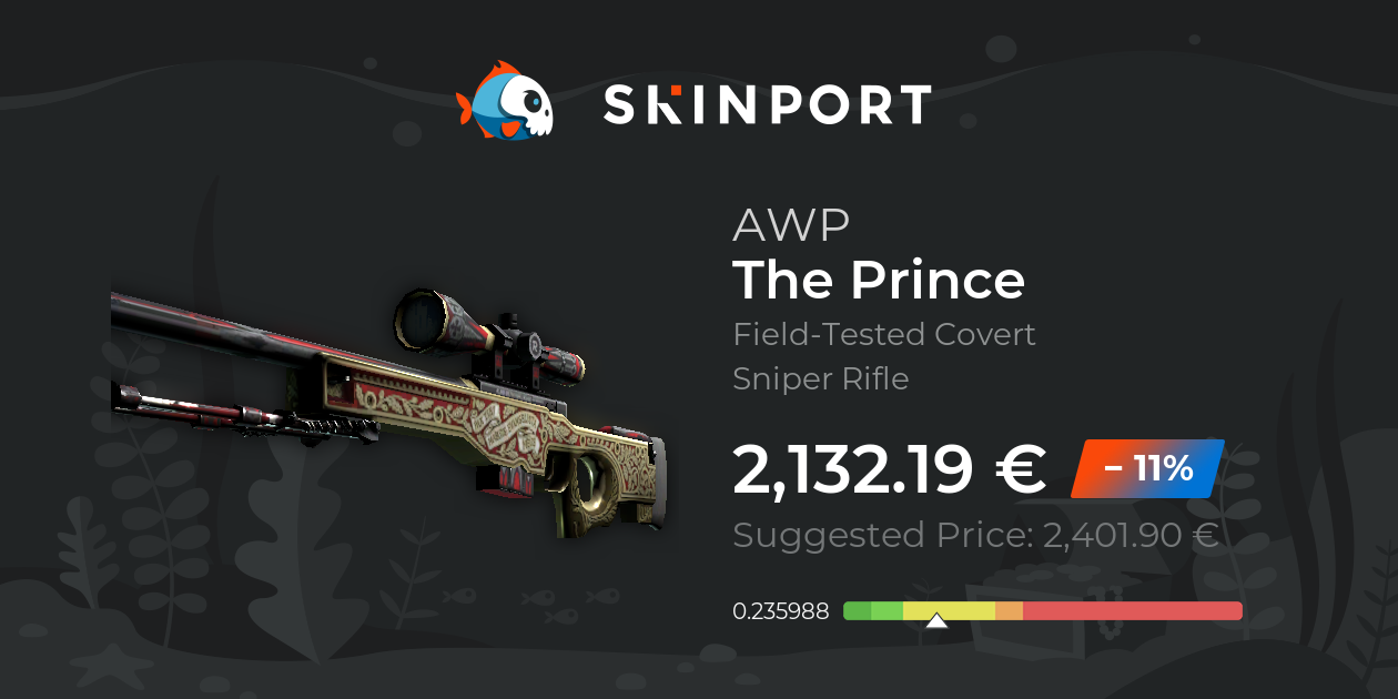 AWP | The Prince (Field-Tested) - Counter-Strike 2 - Skinport