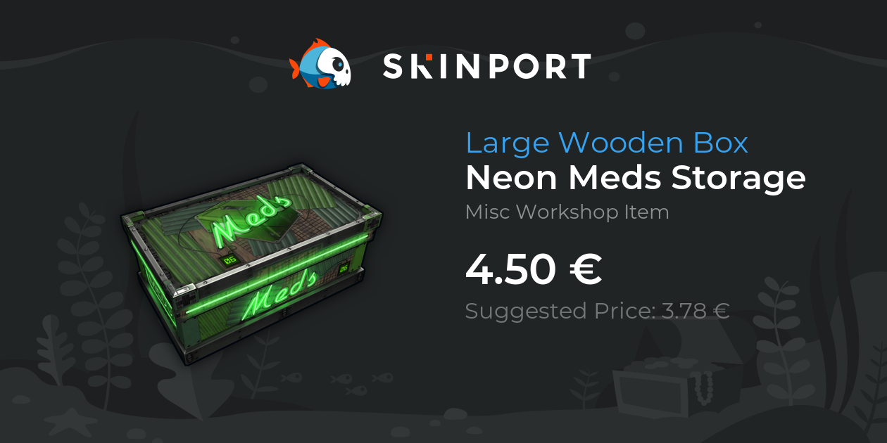 Neon Meds Storage - Rust - Skinport
