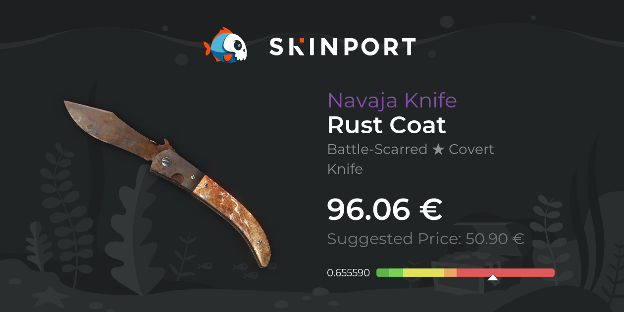 Navaja Knife | Rust Coat (Battle-Scarred) - Counter-Strike 2 - Skinport