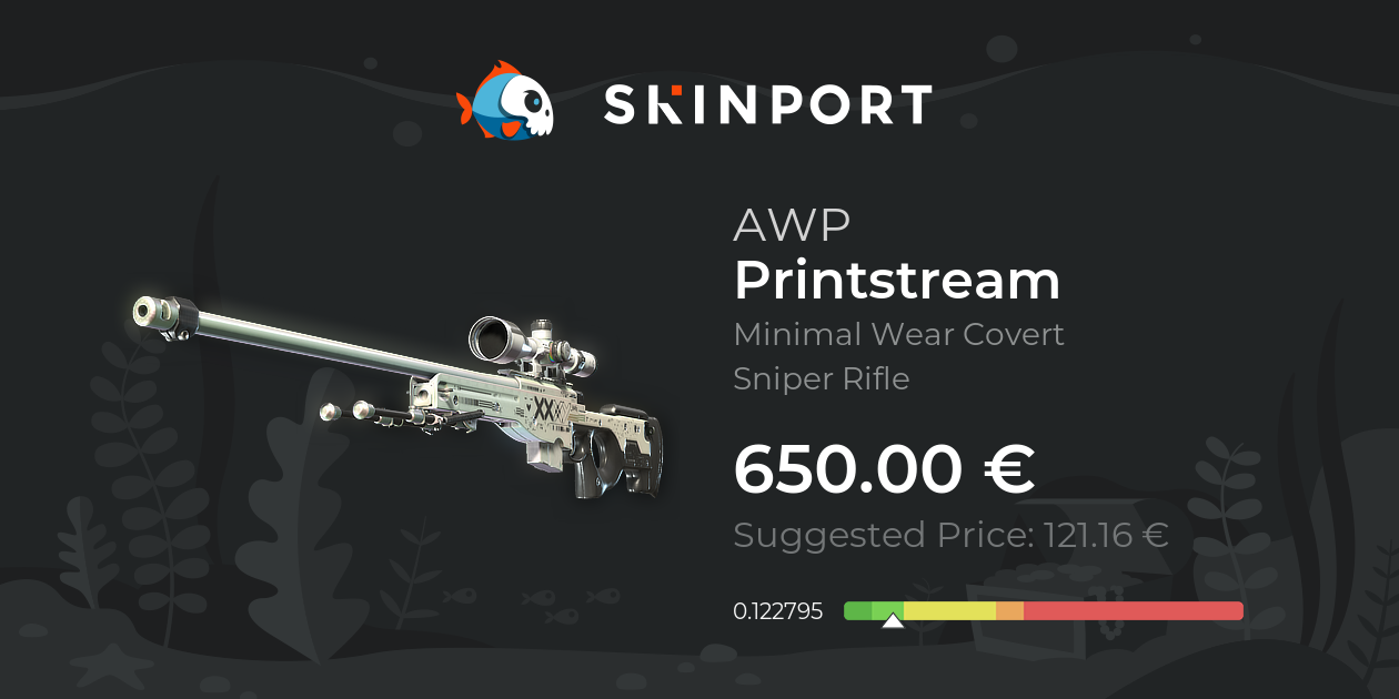AWP | Printstream (Minimal Wear) - Counter-Strike 2 - Skinport