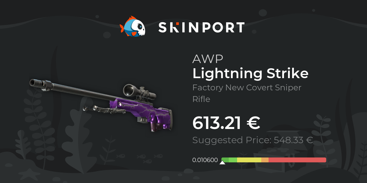 AWP | Lightning Strike (Fabriksny) - Counter-Strike 2 - Skinport