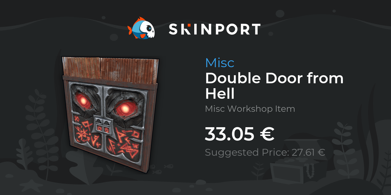 Double Door from Hell - Rust - Skinport