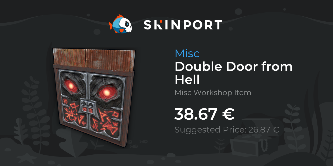 Double Door from Hell - Rust - Skinport