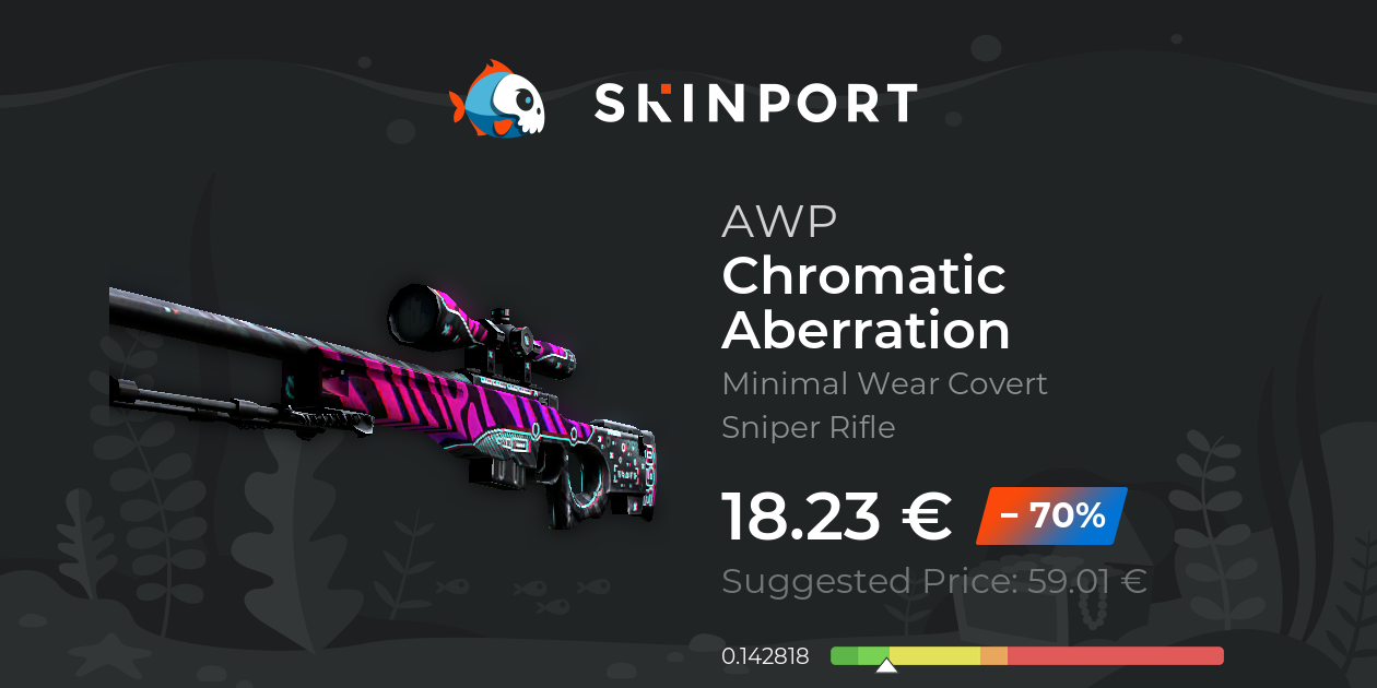 AWP | Chromatic Aberration (Minimal Wear) - CS2 - Skinport