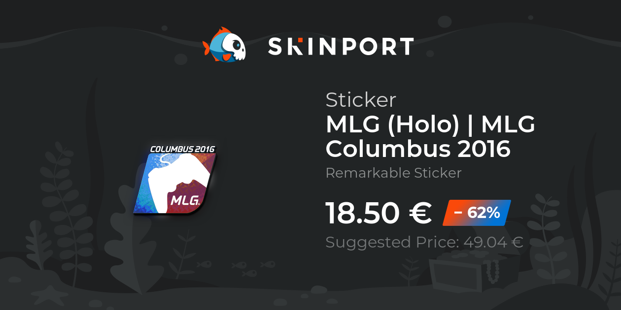 Sticker | MLG (Holo) | MLG Columbus 2016 - CS2 - Skinport