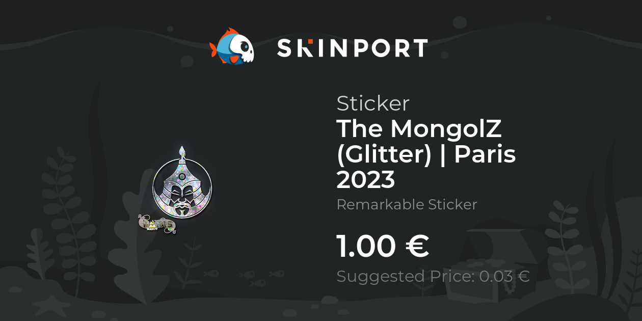 Sticker | The MongolZ (Glitter) | Paris 2023 - CS:GO - Skinport