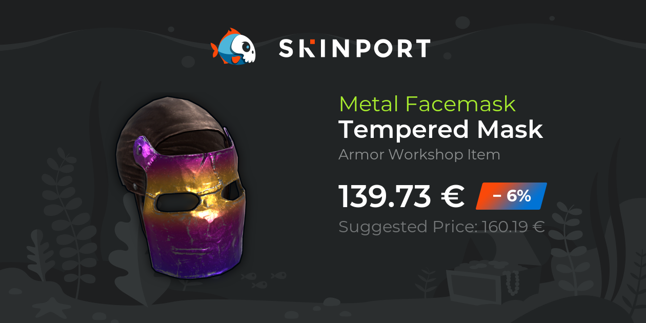 Tempered Mask - Rust - Skinport