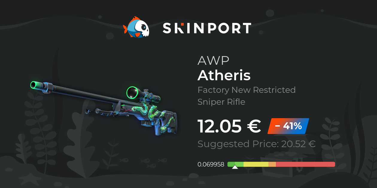 AWP | Atheris (Factory New) - Counter-Strike 2 - Skinport