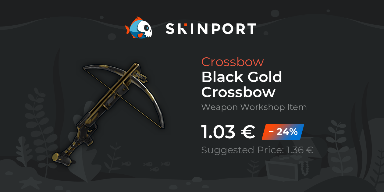 Black Gold Crossbow - Rust - Skinport