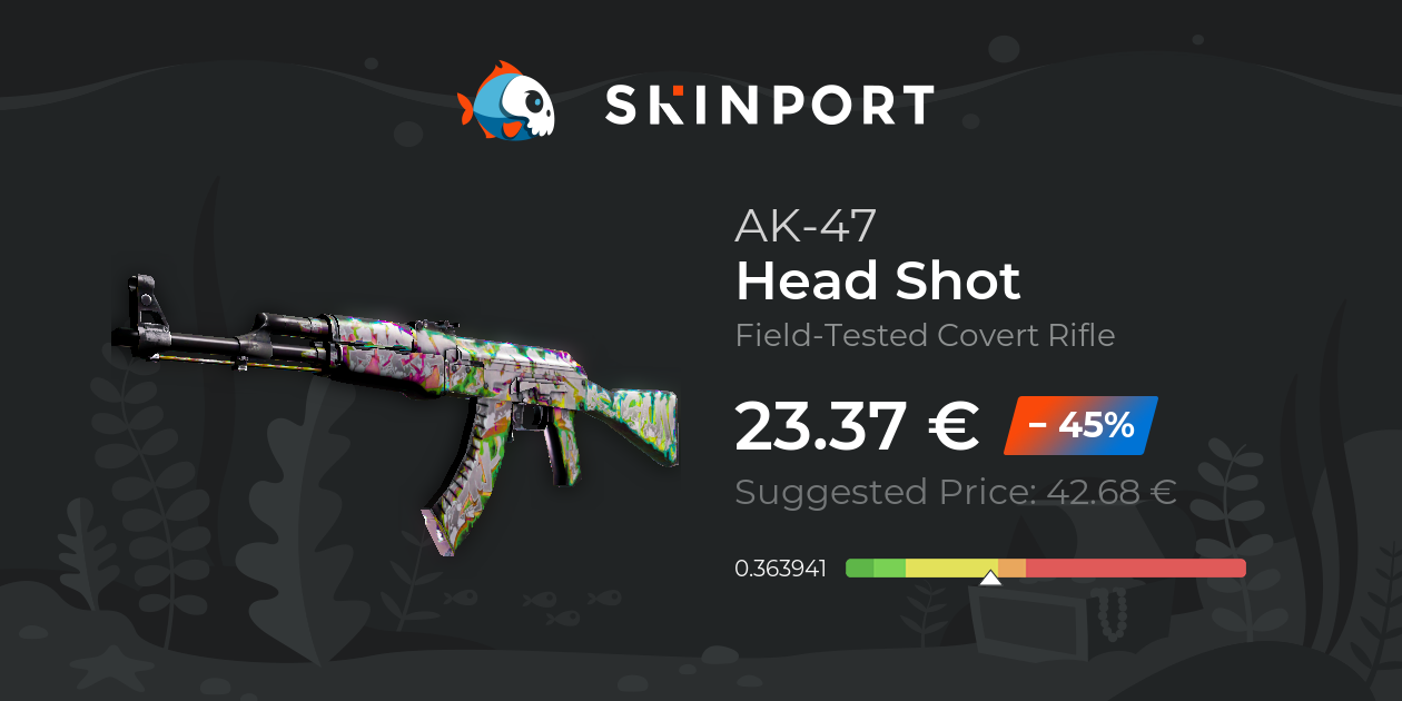 AK-47 | Head Shot (Field-Tested) - CS2 - Skinport