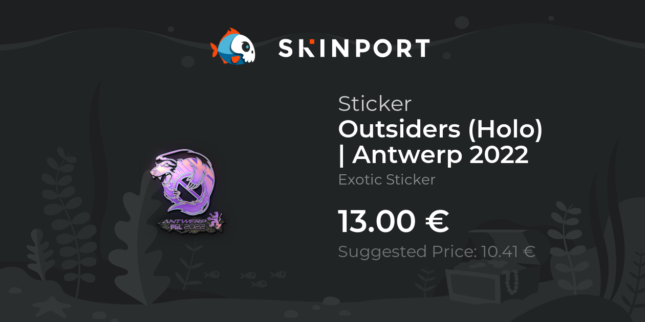 Sticker | Outsiders (Holo) | Antwerp 2022 - Counter-Strike 2 - Skinport