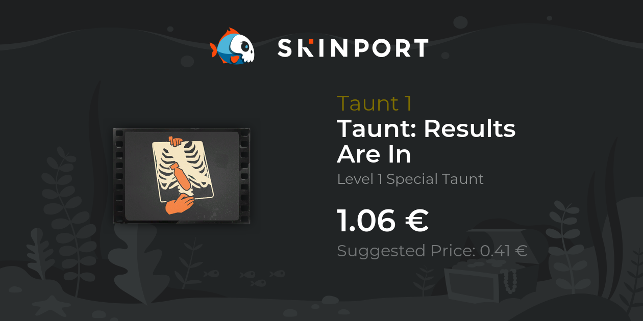 Taunt: Results Are In - Team Fortress 2 - Skinport