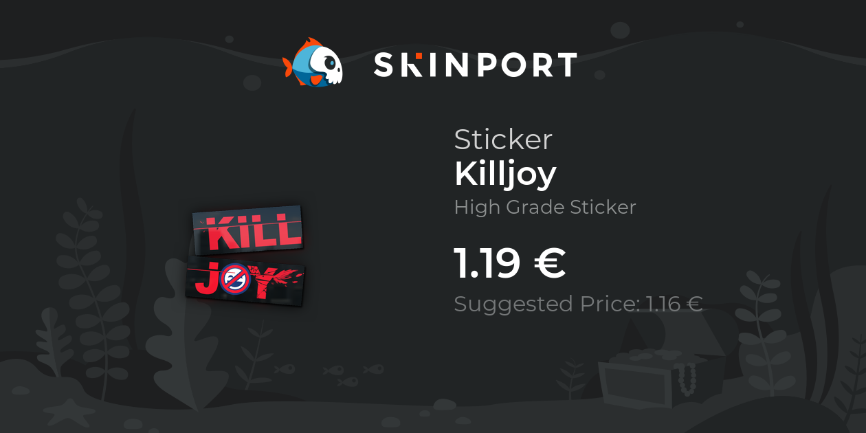 Sticker | Killjoy - Counter-Strike 2 - Skinport