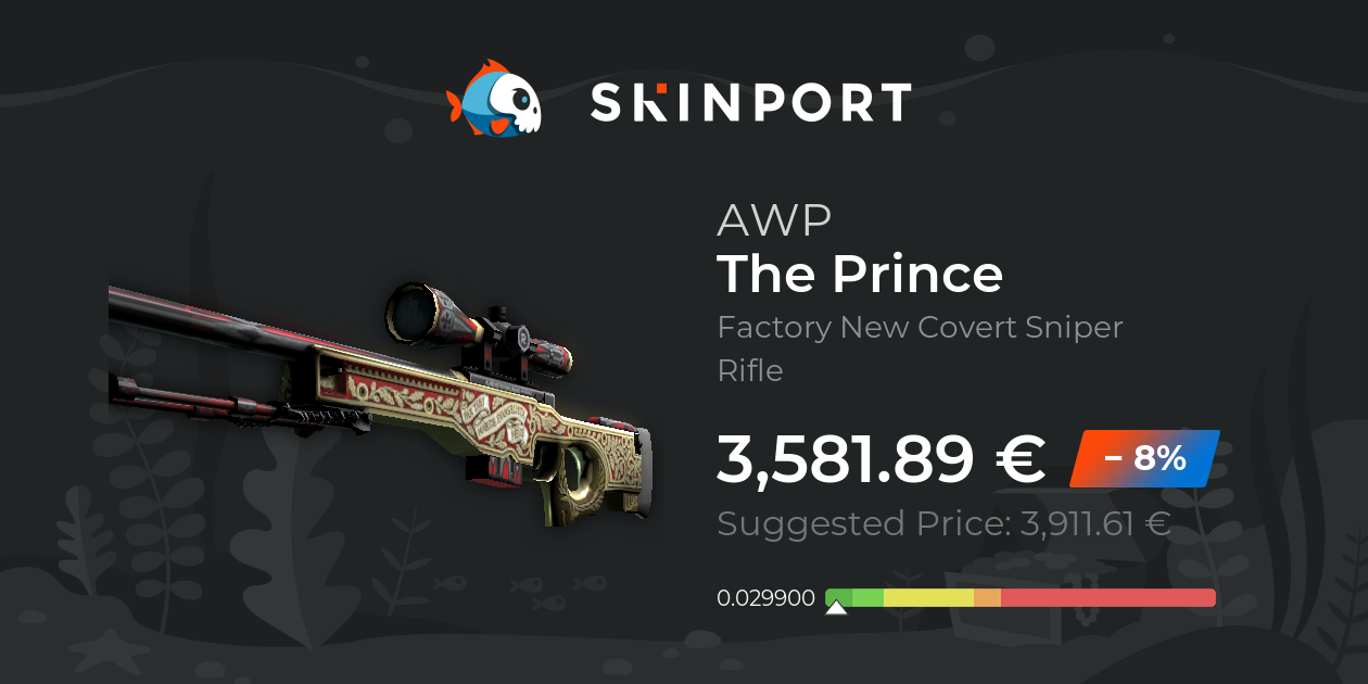 AWP | The Prince (Factory New) - Counter-Strike 2 - Skinport
