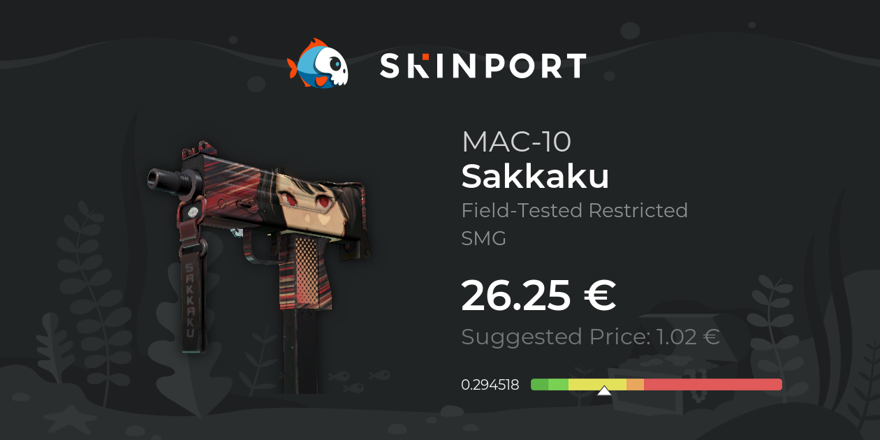 MAC-10 | Sakkaku (Einsatzerprobt) - Counter-Strike 2 - Skinport