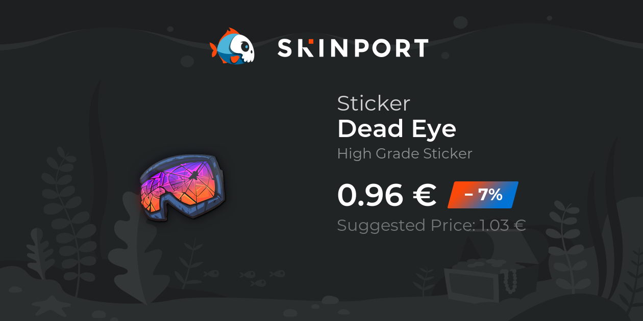 Sticker | Dead Eye - Counter-Strike 2 - Skinport