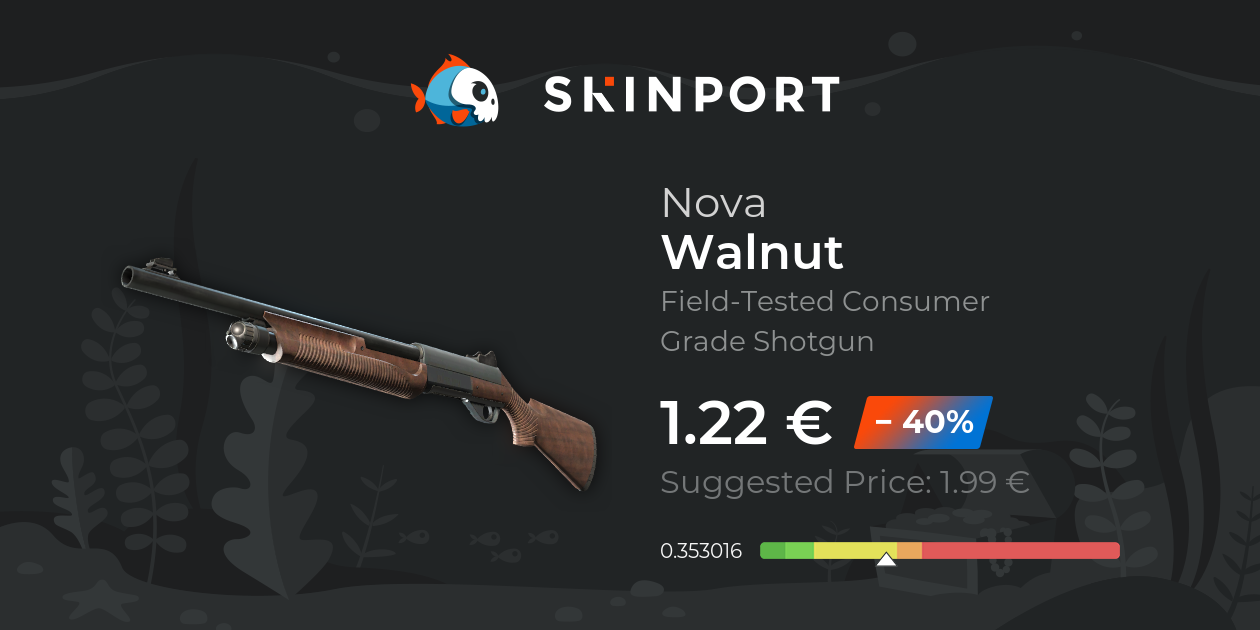 Nova | Walnut (Field-Tested) - Counter-Strike 2 - Skinport