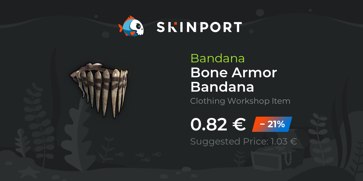 Bone Armor Bandana - Rust - Skinport