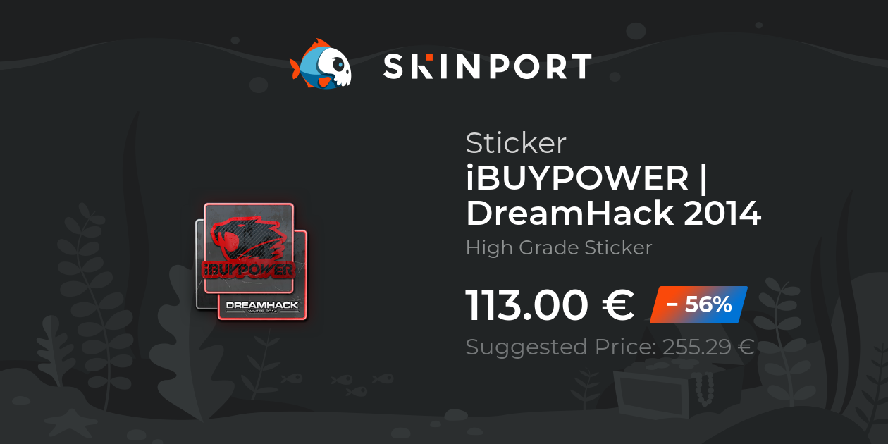 Sticker | iBUYPOWER | DreamHack 2014 - Counter-Strike 2 - Skinport