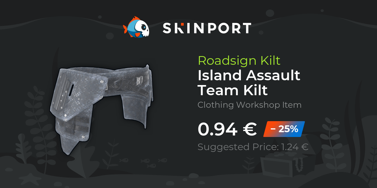 Island Assault Team Kilt - Rust - Skinport