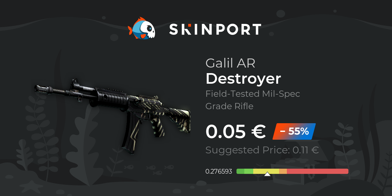 Galil AR | Destroyer (Field-Tested) - CS2 - Skinport