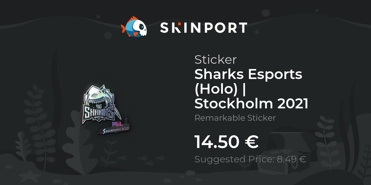 Sticker | Sharks Esports (Holo) | Stockholm 2021 - Counter-Strike 2 ...
