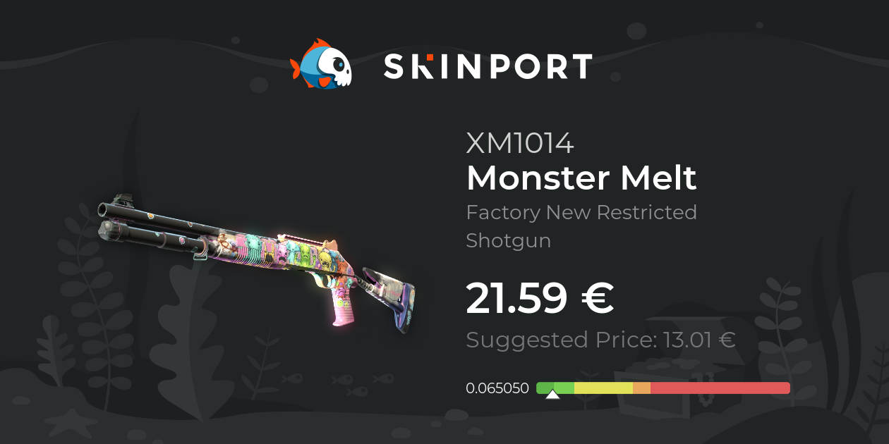 XM1014 | Monster Melt (Factory New) - Counter-Strike 2 - Skinport