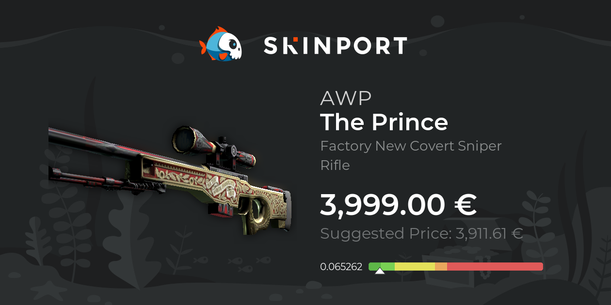 AWP | The Prince (Fabriksny) - CS:GO - Skinport