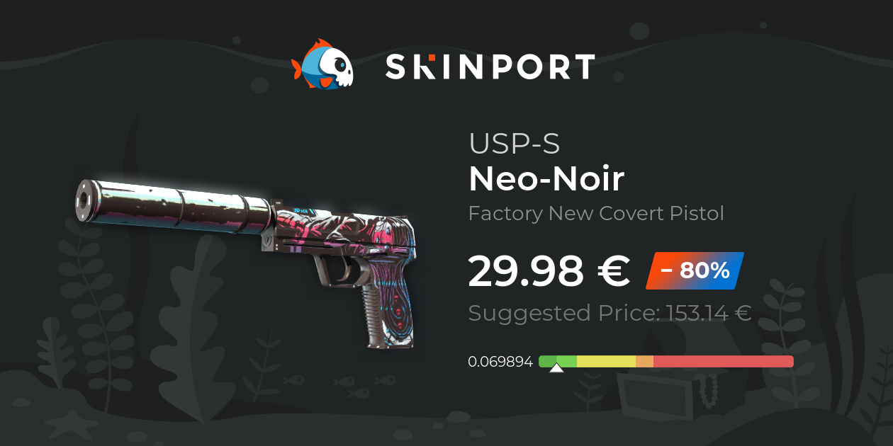 USP-S | Neo-Noir (Factory New) - Counter-Strike 2 - Skinport